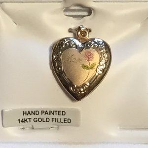 14K gold-filled locket necklace | Jewelry | Set Of Two 4k Goldfilled ...